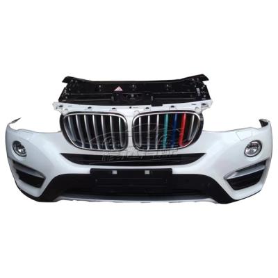 China Real Metal Material Front Spoiler Lip Car Bumper Front Lip for BMW X2 X3 X4 X5 X6 X7 Bumper for sale