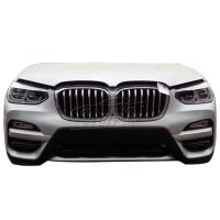 China Real Metal Material Front Spoiler Lip Car Bumper Front Lip for BMW X2 X3 X4 X5 X6 X7 Bumper for sale