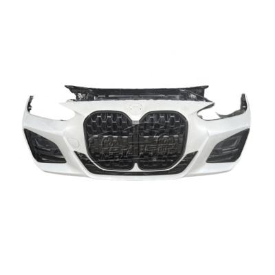 China For BMW 4 Series G26 G22 Used Original Front Lip Body Kit Front Bumper Car Parts for bmw Accessories for sale