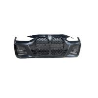 China For BMW 4 Series G26 G22 Used Original Front Lip Body Kit Front Bumper Car Parts for bmw Accessories for sale