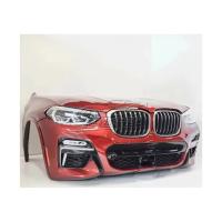 China Front Bumper for BMW X3 X4 G01/G02 Body Kit with Radiation Front Nose Cut Complete Front Original Front Face Front End for sale