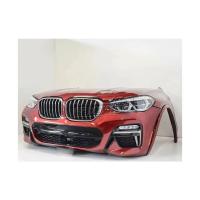 China Front Bumper for BMW X3 X4 G01/G02 Body Kit with Radiation Front Nose Cut Complete Front Original Front Face Front End for sale