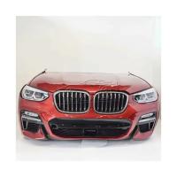 China Front Bumper for BMW X3 X4 G01/G02 Body Kit with Radiation Front Nose Cut Complete Front Original Front Face Front End for sale