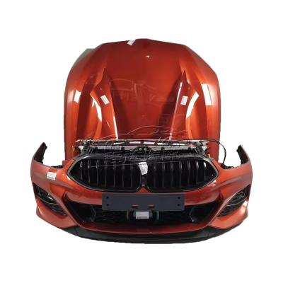 China M8 Style PP Material Body Parts for bmw 8 Series G14 G15 G16 Upgrade Full Set Front Bumper Rear Bumper Fender Body Kits for sale