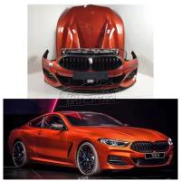 China M8 Style PP Material Body Parts for bmw 8 Series G14 G15 G16 Upgrade Full Set Front Bumper Rear Bumper Fender Body Kits for sale