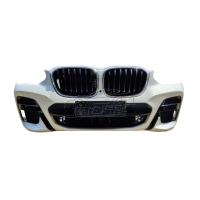 China Genuine Car Bumpers for BMW X3 G01 Facelift X3M Front Car Bumpers Grille Rear Diffuser Rear Lip Exhaust Pipe Tips Body Kits for sale