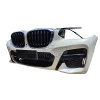 China Genuine Car Bumpers for BMW X3 G01 Facelift X3M Front Car Bumpers Grille Rear Diffuser Rear Lip Exhaust Pipe Tips Body Kits for sale