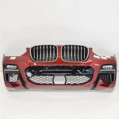China Factory Price for BMW X3 G01 Modified M-TECH Front Bumper with Grill for BMW Body Kit Car Bumper 2015-2021 for sale
