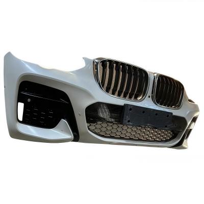 China Genuine For BMW X3 G01 Facelift Car Bodykit Front Bumper Grille Rear Diffuser Lip Exhaust Pipe Tips for X3M Upgrade Payment TT for sale