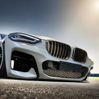 China Genuine For BMW X3 G01 Facelift Car Bodykit Front Bumper Grille Rear Diffuser Lip Exhaust Pipe Tips for X3M Upgrade Payment TT for sale