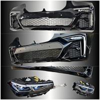 China High Quality Plastic Rear Bumper Cut-Outs for X7 G07 Car bumper Car with LED Headlights Front Grille Electronic Fan Water Tank for sale