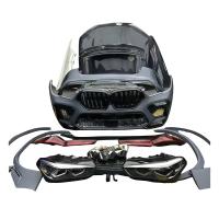 China For bmw X6 2017 Upgrade to 2024 Older Models X6 to Upgrade the New Model Surround Kit Including Headlights Car Bumpers for sale