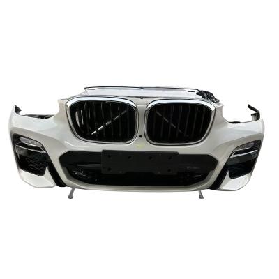 China High Quality for BMW X3 G01 LCI X4 G02 Front Bumper Radiator Fan Grille Body Kit Used Condition Car Bumper for sale
