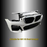 China High Quality for BMW X3 G01 LCI X4 G02 Front Bumper Radiator Fan Grille Body Kit Used Condition Car Bumper for sale
