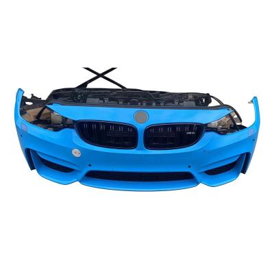 China Used for BMW M3F80 M4F82 F83 Auto Accessories Front Bumper Assembly Hood Radiator with Cut-Outs for Fog New Plastic Product for sale