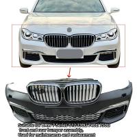 China Fit for BMW 7 Series Front Bumper 2016-2019 for BMW G11 Front Bumper Assembly G12 Grille Hood Cover 7 Series Bumper Body Kit for sale