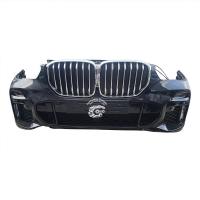 China For BMW X5 G05 M Body Kit Front Bumper Grille Mudguard Assembly Plastic Front Face Condition Front Mouth Radiator Fan for sale