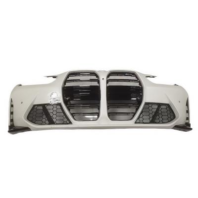 China High Quality Front Bumper Assembly, Front Face, Radiator Grille Mesh Sensor, Suitable for BMW M3 M4 G80 G82 G83  Headlight for sale