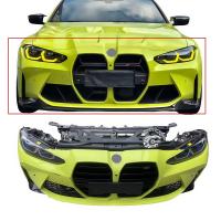 China High Quality Front Bumper Assembly, Front Face, Radiator Grille Mesh Sensor, Suitable for BMW M3 M4 G80 G82 G83  Headlight for sale
