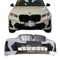 China OEM Used Direct Fit Body Kit Front & Rear Bumper Assembly - PP Material Bumpers Assembly Made for BMW X3 X4 G02 Front Surround for sale