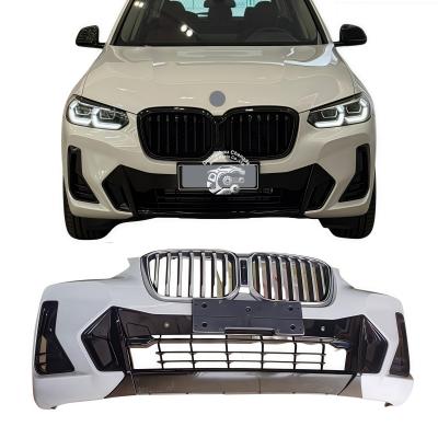 China OEM Used Direct Fit Body Kit Front & Rear Bumper Assembly - PP Material Bumpers Assembly Made for BMW X3 X4 G02 Front Surround for sale