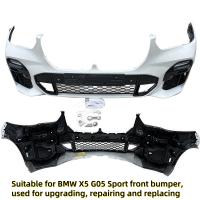 China OEM Style Painted Front Bumper Direct Fit for BMW X5 2019-2021 M Sport Design  Upgraded ABS Crash Repair G05 Car Bumpers for sale