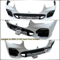 China OEM Style Painted Front Bumper Direct Fit for BMW X5 2019-2021 M Sport Design  Upgraded ABS Crash Repair G05 Car Bumpers for sale