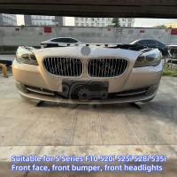 China Premium Quality Used ABS Front Bumper Assembly for BMW 5 Series F10 2011-2017 Including Grille License Plate Frame for sale