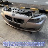 China Premium Quality Used ABS Front Bumper Assembly for BMW 5 Series F10 2011-2017 Including Grille License Plate Frame for sale