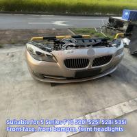 China Premium Quality Used ABS Front Bumper Assembly for BMW 5 Series F10 2011-2017 Including Grille License Plate Frame for sale