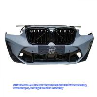 China Premium for BMW X3M F97 Competition OEM Front Face Assembly Kit Black Bumper LED Headlights Radiator Performance Upgrade Used for sale