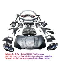 China New Sport Style M Sport Body Kit with Headlights Bumper for BMW 5 Series G30 G38 Upgrade 18-20 to 21-23 Models G30 Body Kit for sale