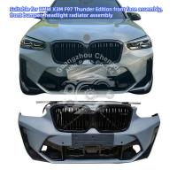 China Premium High Quality Used Plastic Front Bumper Body Kit Direct Fit Replacement with OEM Grille for BMW X3M F97/X3 G01 Upgrade for sale