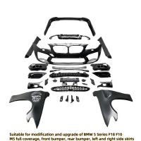 China Wholesale Upgrade Front & Rear Bumper Gloss Black Grille New Condition Stylish M5 F90 Body Kit for BMW F10 F18 Body Kit for sale