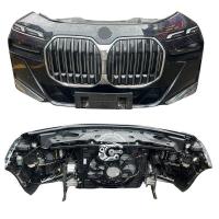 China For BMW 7 Series Body Kit Radiator Condenser Tank Headlight Fender Radar Hood Plastic 735Li Model  G70 Front Bumper Assembly for sale