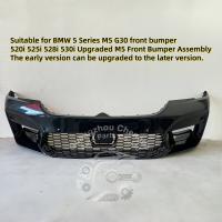 China Premium Glossy Black ABS Dual-Slat Grille Perfect Fit for BMW 5 Series G30 530i 540i 2018-2020 F90 Upgrade M5 Style  Bumper Kit for sale