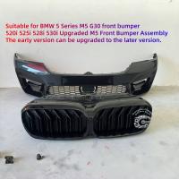 China Factory Special Genuine ABS Gloss Black Double Slat Grille for BMW 5 Series G30 G38 LCI 2021-2022 - Front Bumper Car Grill for sale