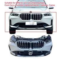 China High Quality Plastic Body Kit Used Front Bumper Grille and Cooling Headlight Assembly Removal for BMW X1 U11 Condition for sale