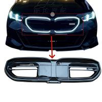 China Upgraded Enhanced Night Visibility Vertical LED Glow Grille Styling Accessories for BMW 5 Series G60 & M5 F90 Front Grille for sale