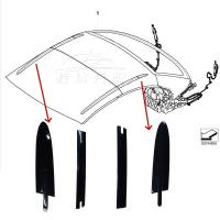 China High Quality Glossy Black 4-Piece Durable ABS Plastic Convertible Exterior Styling Trim for BMW E93 F33 Wind and Bug Deflectors for sale