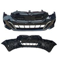 China Premium OEM Fitment M-Style Front Bumper Kit 2023-2024 for BMW 5 Series G60 M5/540i 550i High Gloss Black Grill Heat Vent Design for sale