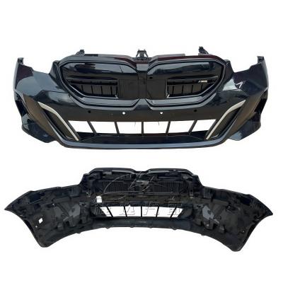 China Premium OEM Fitment M-Style Front Bumper Kit 2023-2024 for BMW 5 Series G60 M5/540i 550i High Gloss Black Grill Heat Vent Design for sale