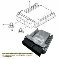 China Second Hand Car Dismantling for BMW E90 ECU Control Modul E92 318 320 120 X1 N46 E87 0261S04522 Engine Computer Board 0261S04114 for sale