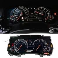 China For BMW 5 Series Car Instrument Color Digital Instrument Speed Oil Gauge Suitable for G30 X3 G01 X4 G02 ID6 Full LCD Display for sale
