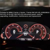 China For BMW 5 Series Car Instrument Color Digital Instrument Speed Oil Gauge Suitable for G30 X3 G01 X4 G02 ID6 Full LCD Display for sale