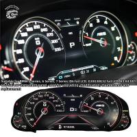China For BMW 5 Series Car Instrument Color Digital Instrument Speed Oil Gauge Suitable for G30 X3 G01 X4 G02 ID6 Full LCD Display for sale