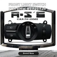 China Applicable to for BMW 2009- 2016 Model Headlight Control Panel Switch 5 Series 7 Series F10 F02 X3 X4 Lighting Equipment Knob for sale