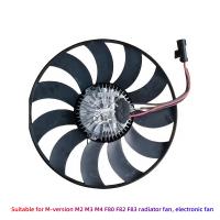China High-Performance 1000W Electric Cooling Radiator Fan Assembly for BMW M3/M4 Competition G80 G82 OE 17428666819 Upgraded Used for sale