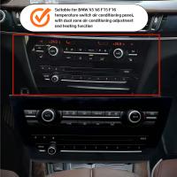 China Premium M Style Dual Zone AC Control & Seat Heating Touch Panel for BMW X5 X6 F15 F16 2013-2018 Climate Control AC Panel for sale