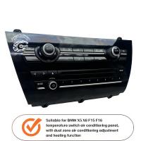 China Premium M Style Dual Zone AC Control & Seat Heating Touch Panel for BMW X5 X6 F15 F16 2013-2018 Climate Control AC Panel for sale
